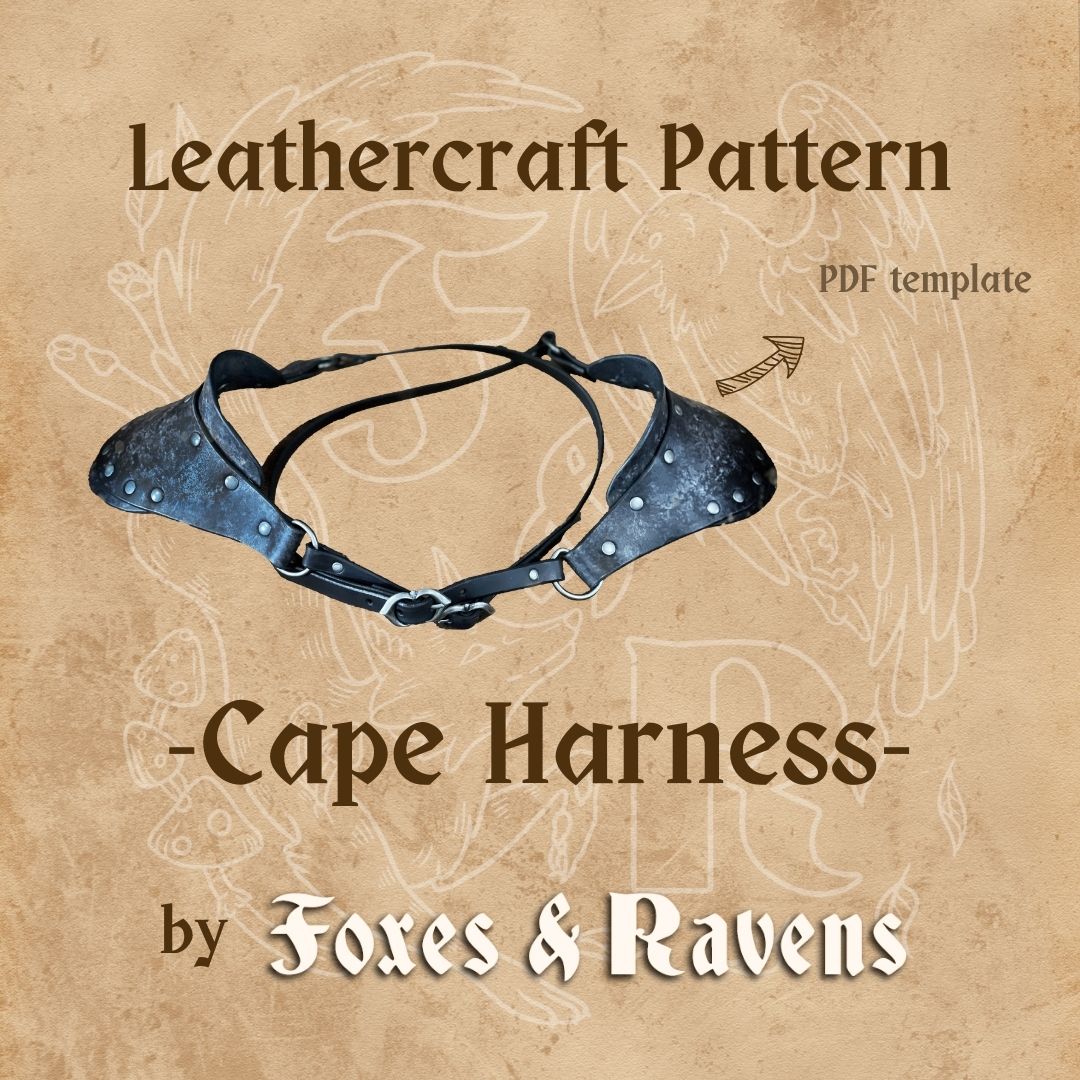 Cross-Chest Shoulder Harness Pattern – Foxes and Ravens