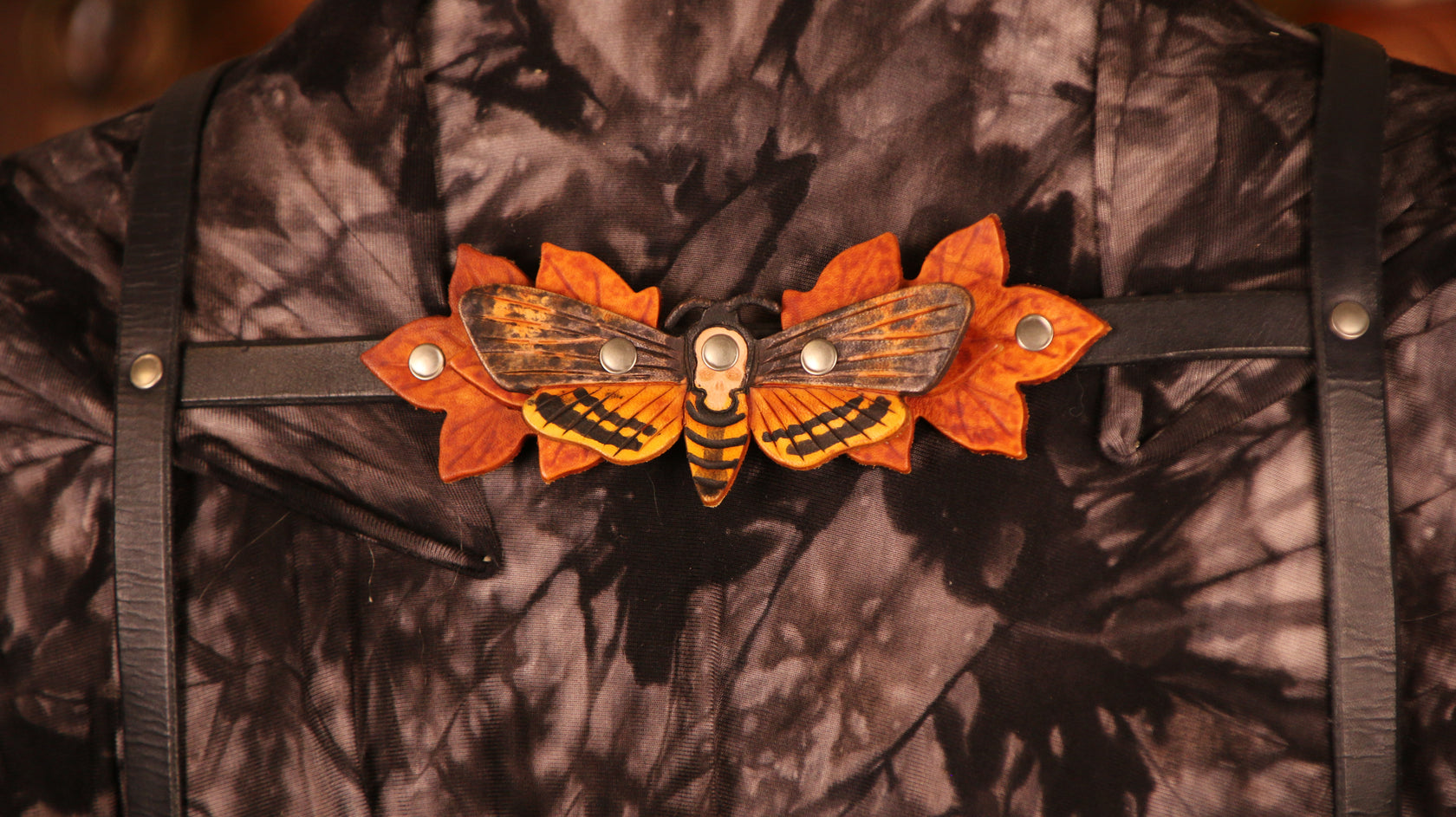 Basic Witch Harness in Ivy – Foxes and Ravens