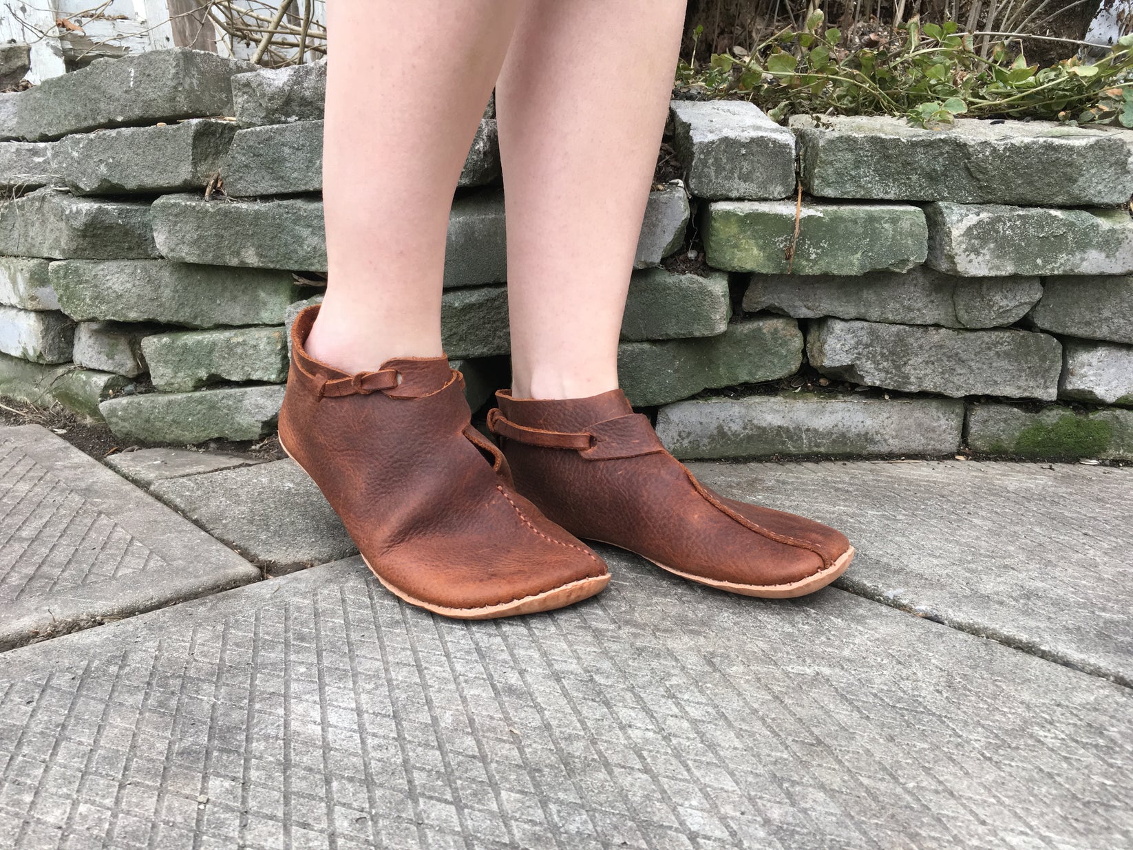 Viking Ankle Turn Shoe Pattern – Foxes and Ravens