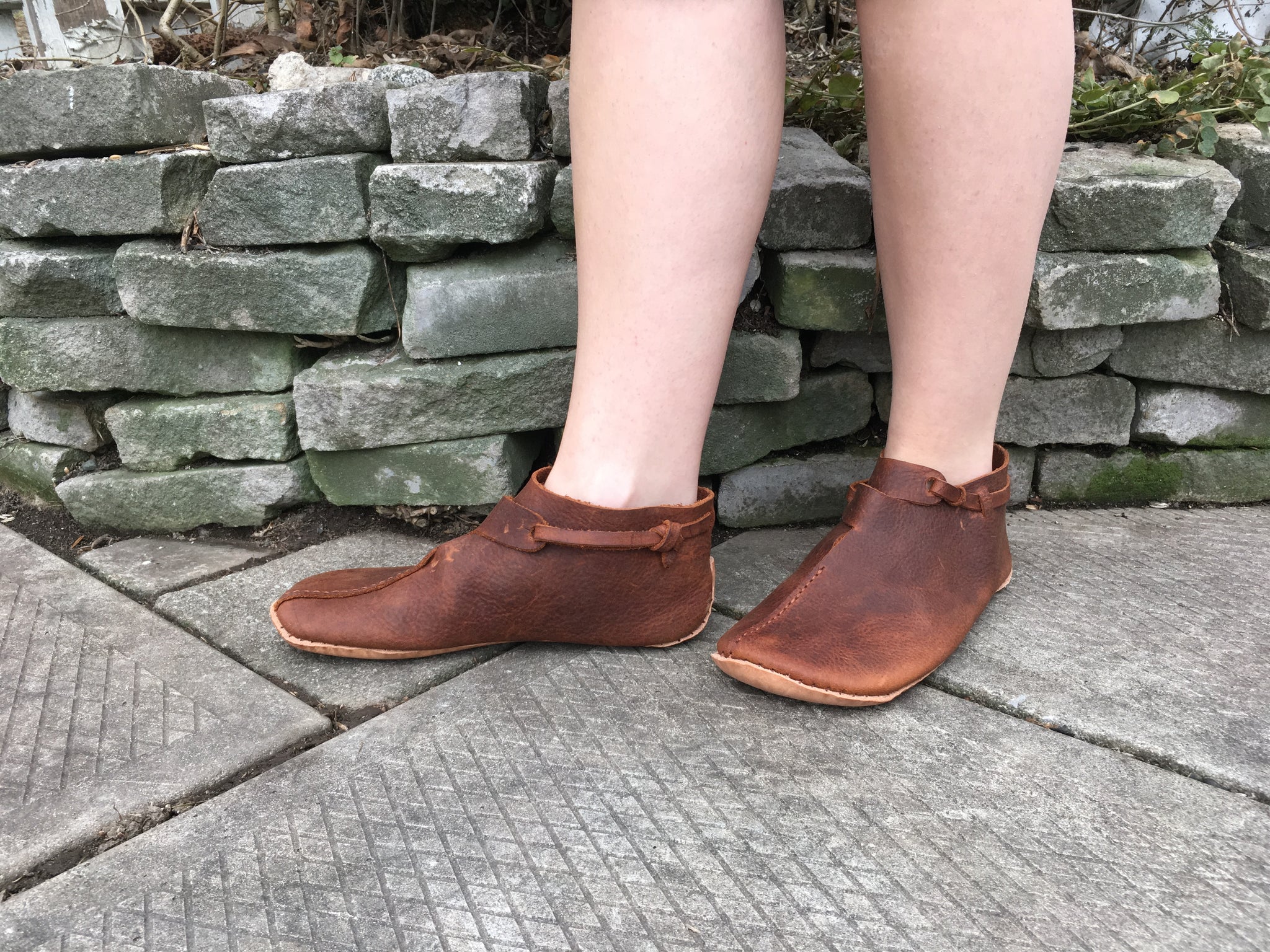 Viking Ankle Turn Shoe Pattern – Foxes and Ravens
