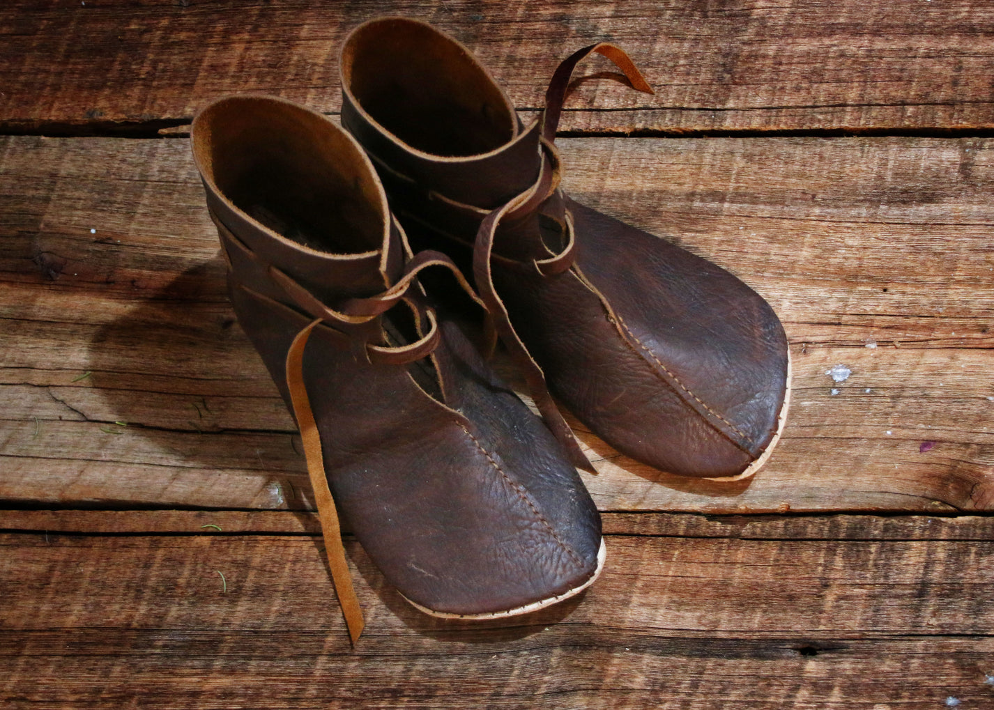 Oseberg Boot Pattern – Foxes and Ravens