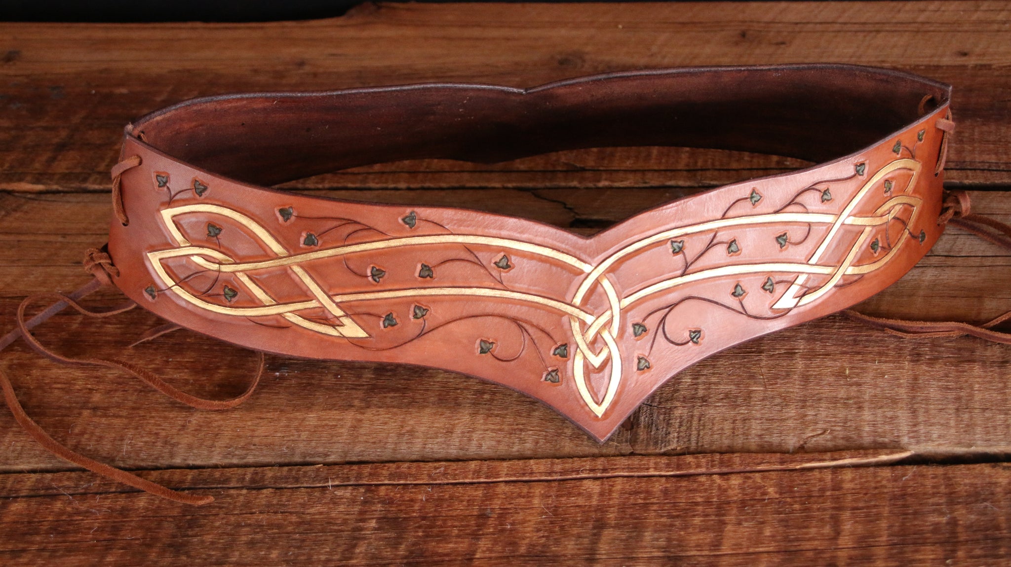Elf Waist Cincher - Leather Belt for Fantasy Elves – Foxes and Ravens