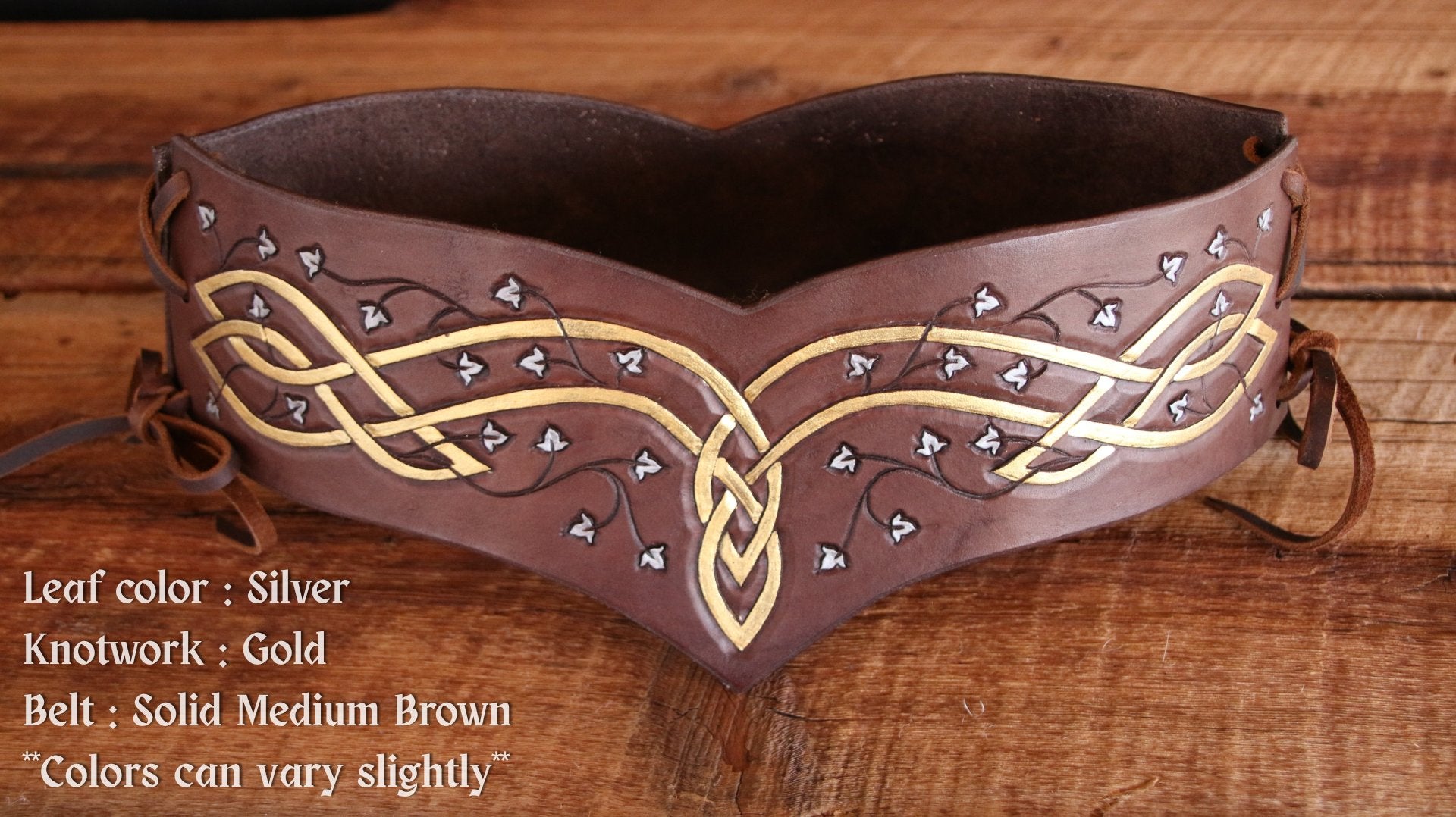 Elf Waist Cincher - Leather Belt for Fantasy Elves – Foxes and Ravens